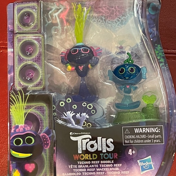 Hasbro | Toys | Trolls World Tour Techno Reef Bobble King Trollex ...